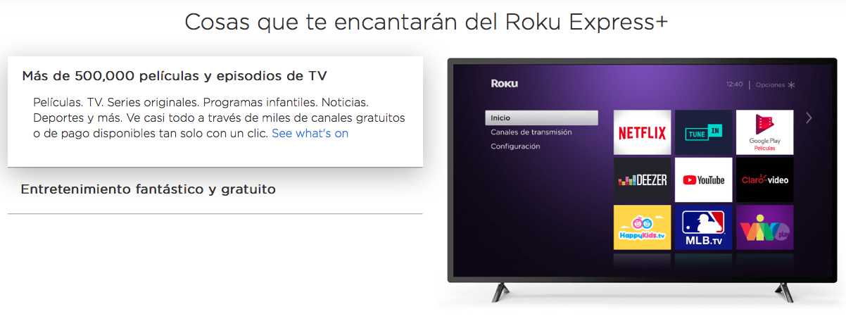 Roku Express+ Plus - Pedidos.co Tienda